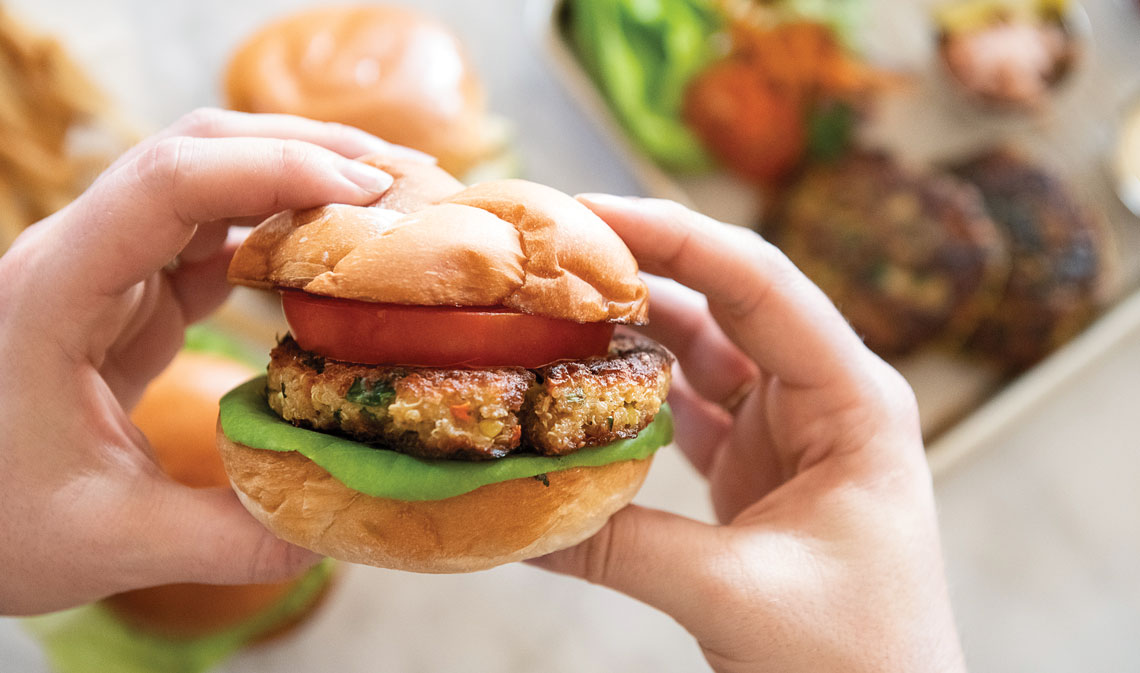 Plant Based Burgers - Edible Austin